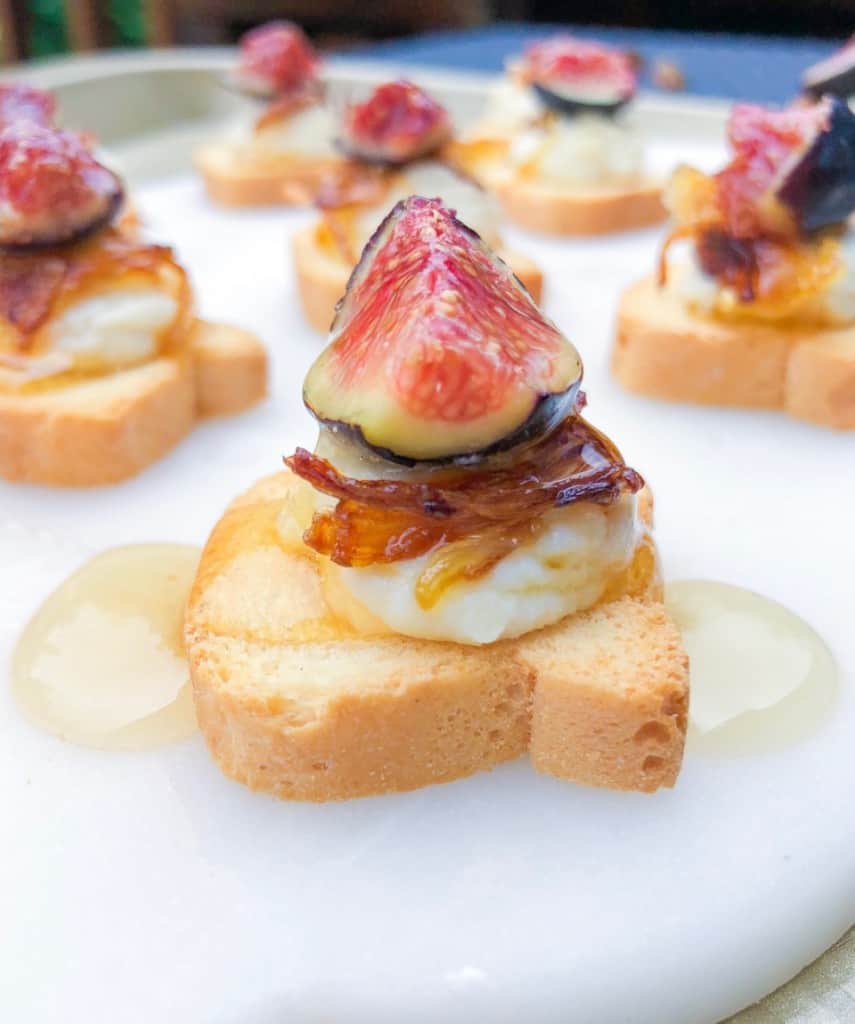 Mini Canapé Toasts For Parties - Aleka's Get-Together