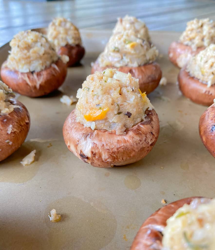 Olive Garden's Clam Stuffed Mushrooms - Aleka's Get-Together