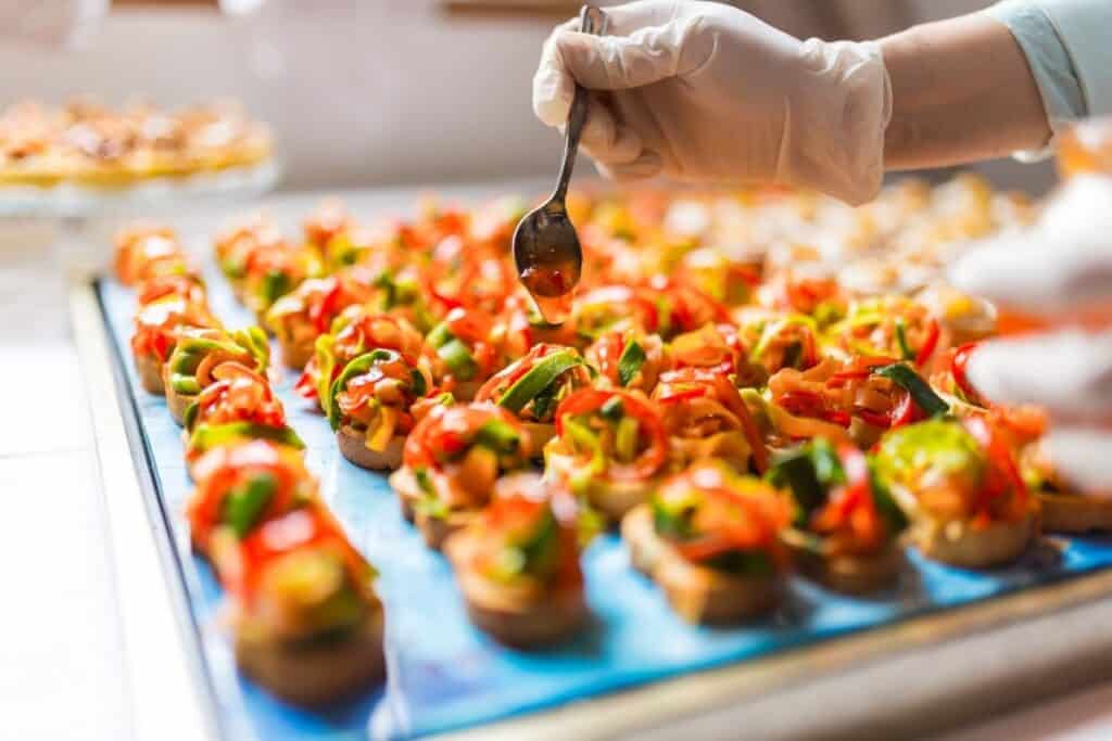 Easy Savory Canapés For Parties - Aleka's Get-Together