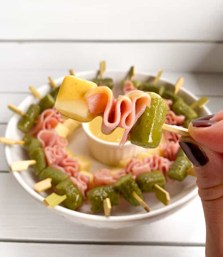 Mini Cubano Sandwich Skewers - Aleka's Get-Together