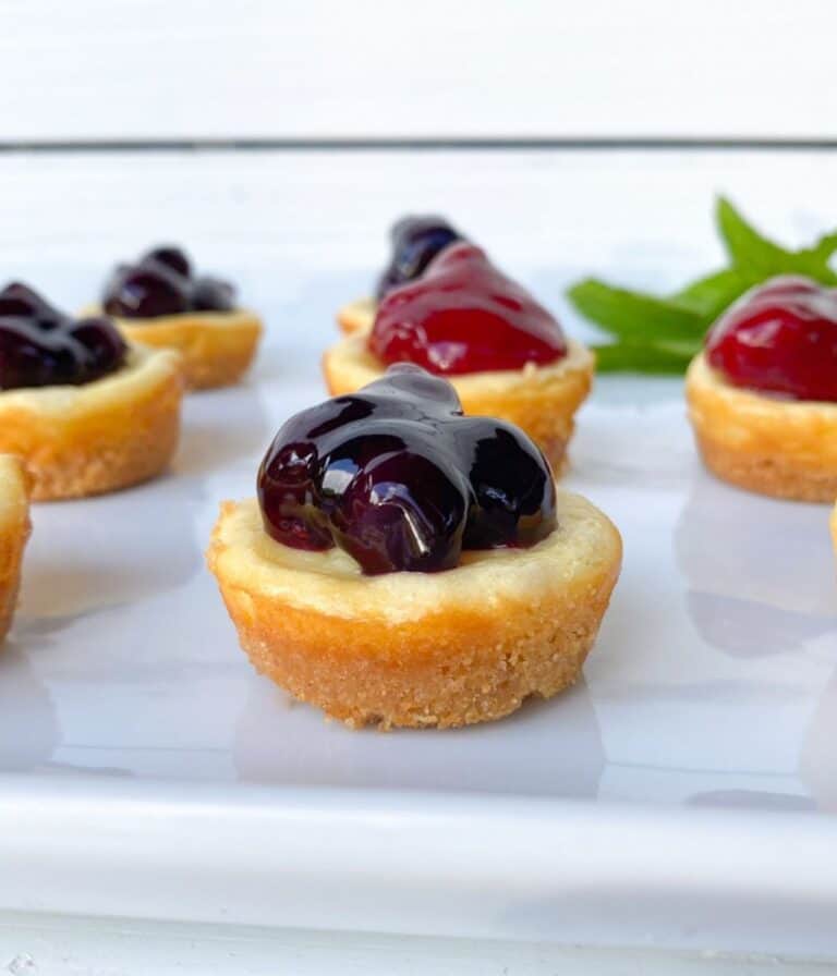 The BEST Mini Cheesecakes (with Cookie Crust) - Aleka's Get-Together