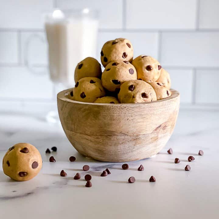 EDIBLE Cookie Dough Bites (No Bake) - Aleka's Get-Together
