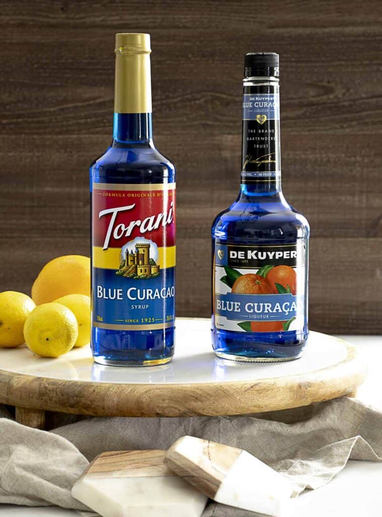 Non-Alcoholic Blue Drink - Aleka's Get-Together