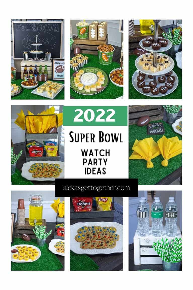 2022 Super Bowl Party Ideas - Aleka's Get-Together