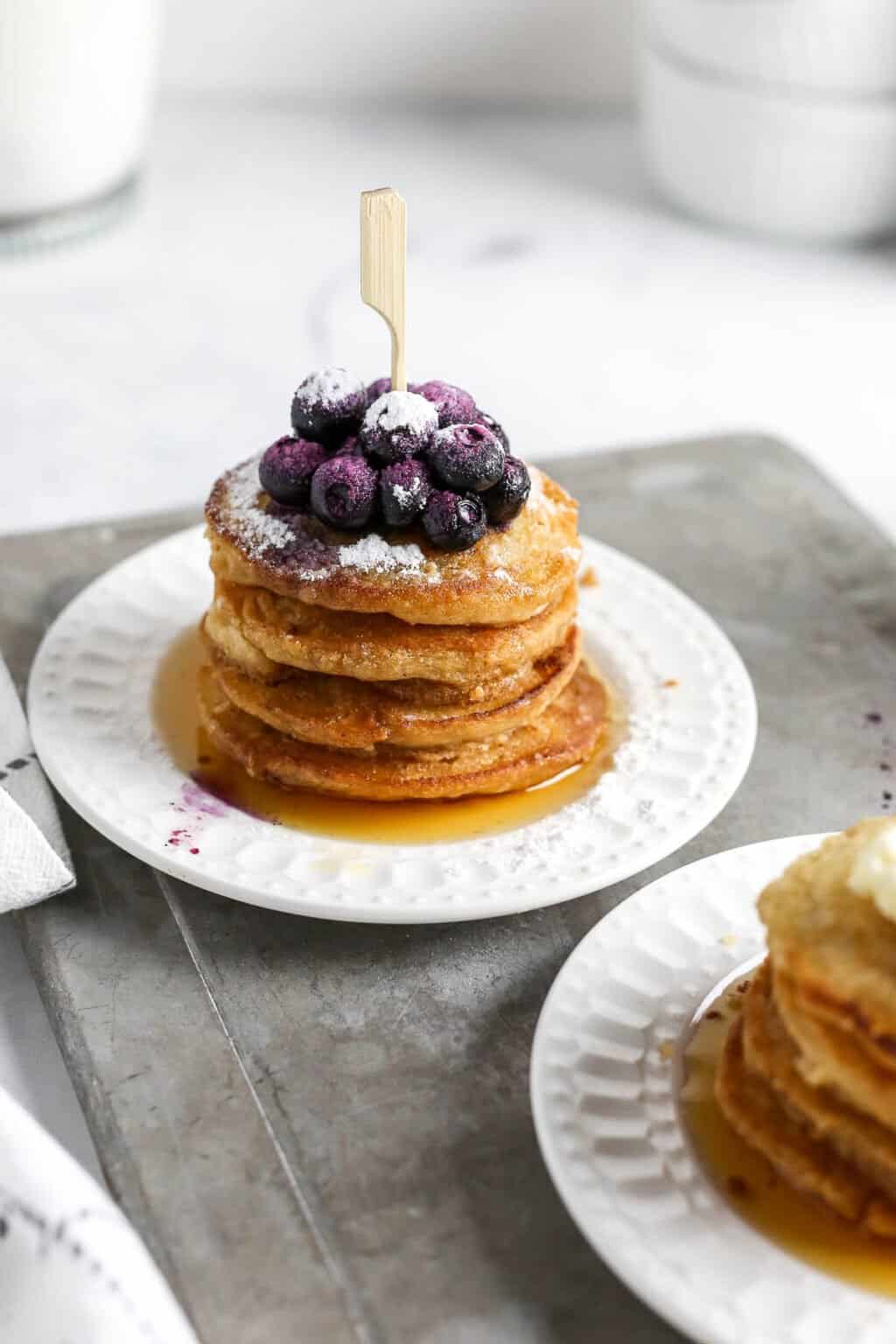 Mini Silver Dollar Pancakes - Aleka's Get-Together