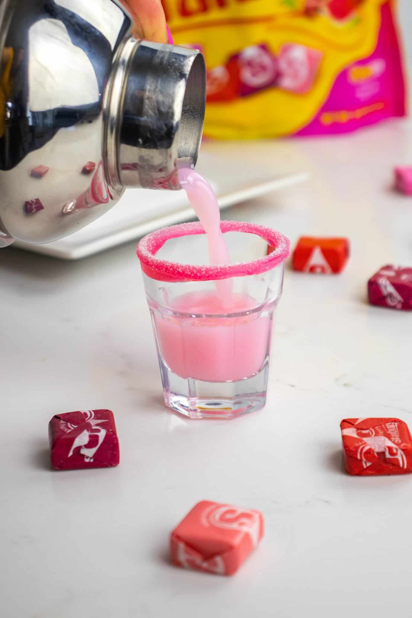 Pink Starburst Shot - Aleka's Get-Together