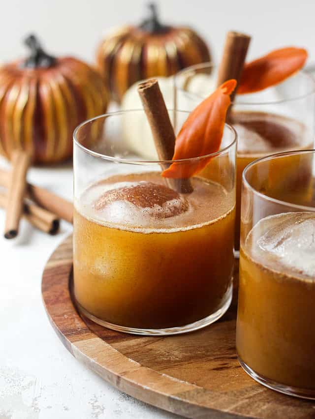 Fall Bourbon Cocktail - Aleka's Get-Together