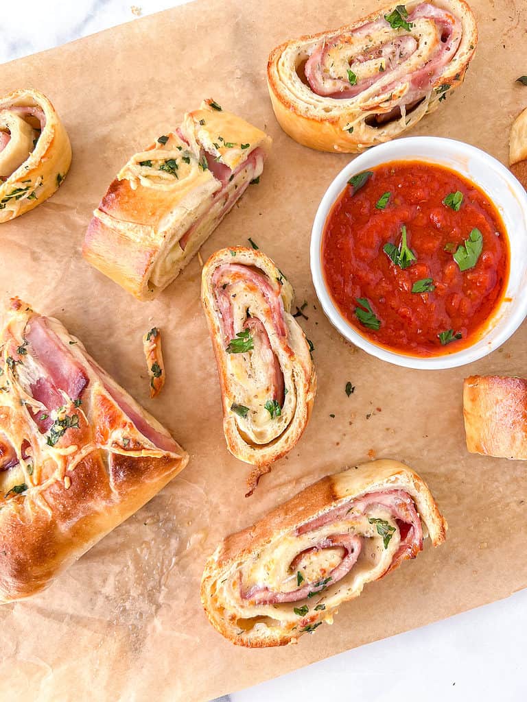 Easy Stromboli Recipe - Aleka's Get-Together