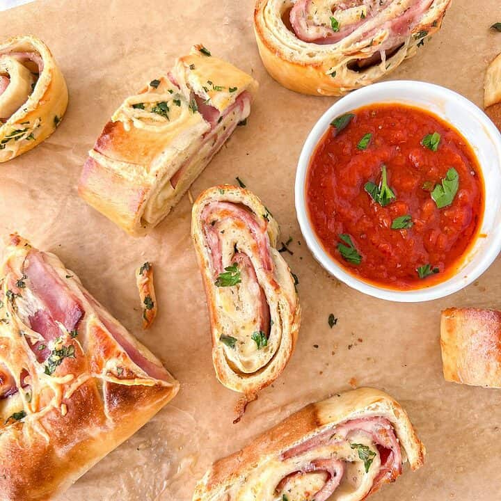 Easy Stromboli Recipe - Aleka's Get-Together
