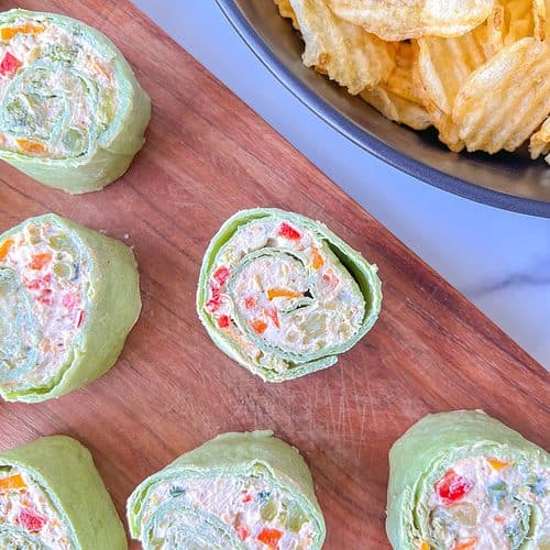 Veggie Pinwheels - Aleka's Get-Together