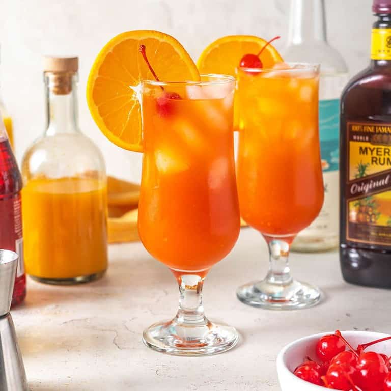Hurricane Cocktail - Aleka's Get-Together