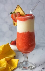 Miami Vice Cocktail - Aleka's Get-Together