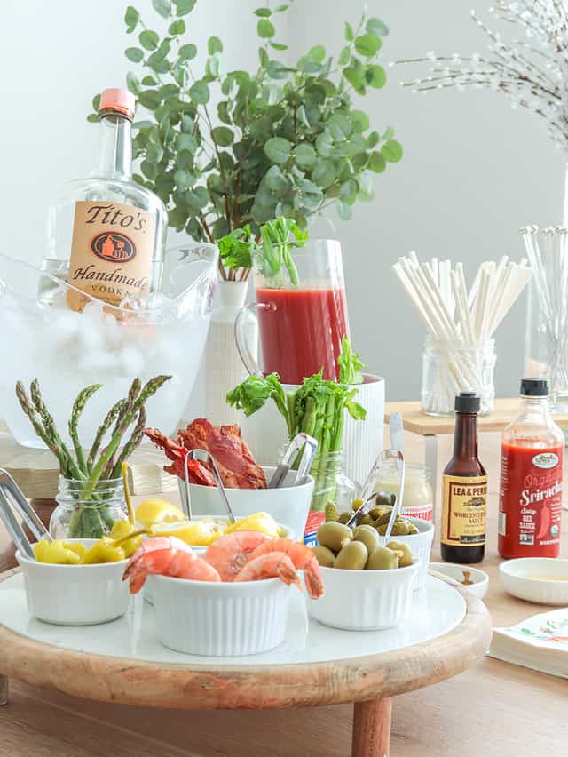 Bloody Mary Bar - Aleka's Get-Together