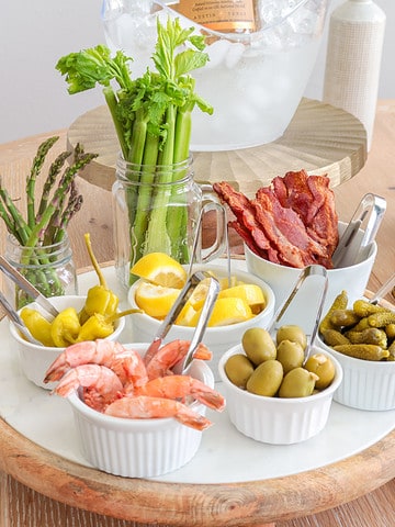 Bloody Mary Bar - Aleka's Get-Together