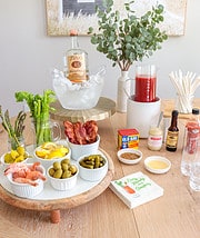 Bloody Mary Bar - Aleka's Get-Together