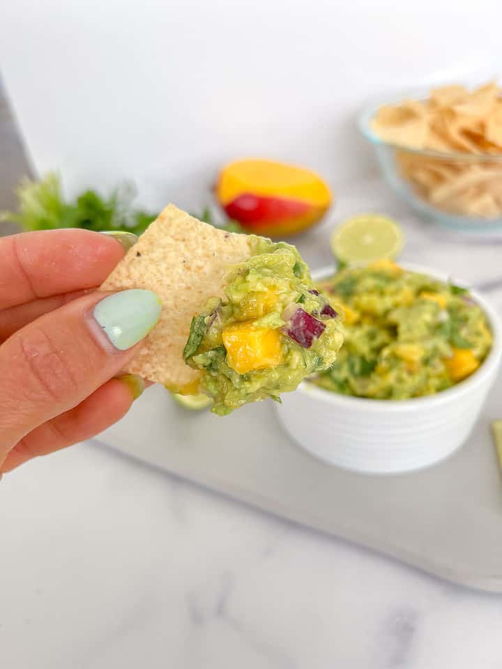 Mango Guacamole - Aleka's Get-Together