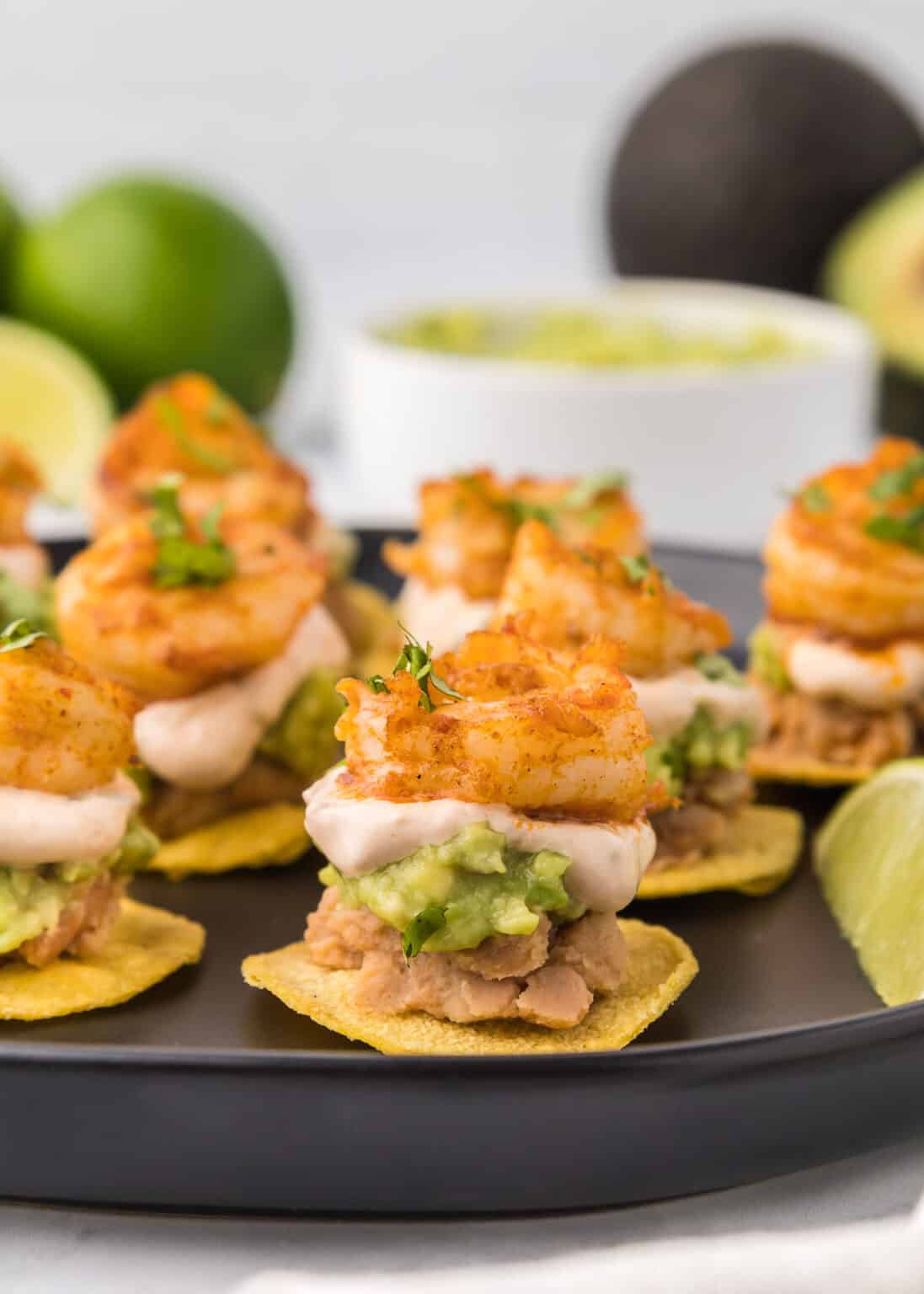 Mexican Appetizer (Shrimp Tostadas Bites) - Aleka's Get-Together