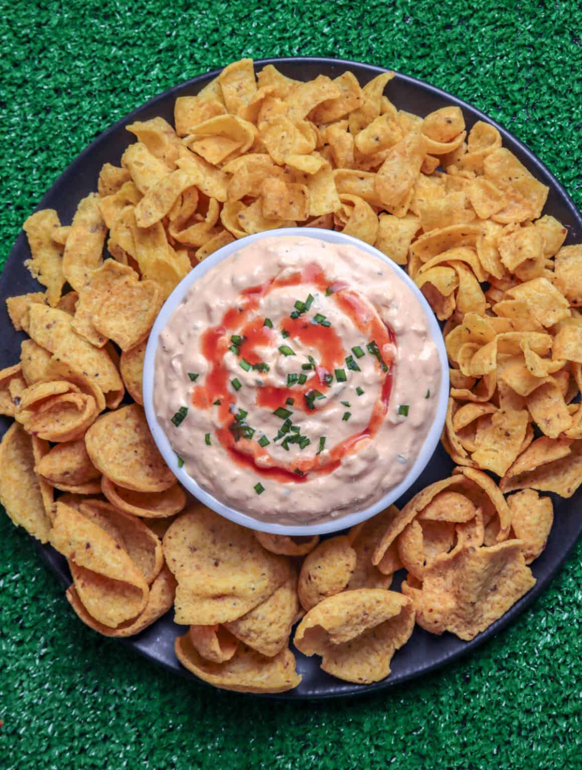 Buffalo Sweet Onion Dip (Fritos Dip) - Aleka's Get-Together