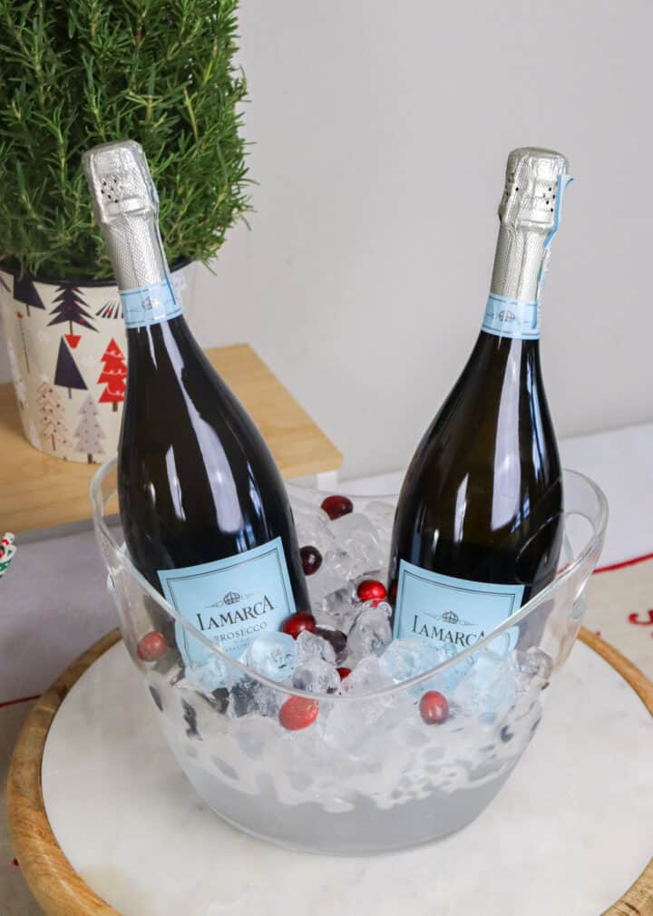 Festive Christmas Mimosa Bar - Aleka's Get-Together