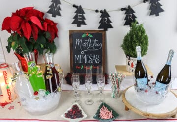 Festive Christmas Mimosa Bar - Aleka's Get-Together
