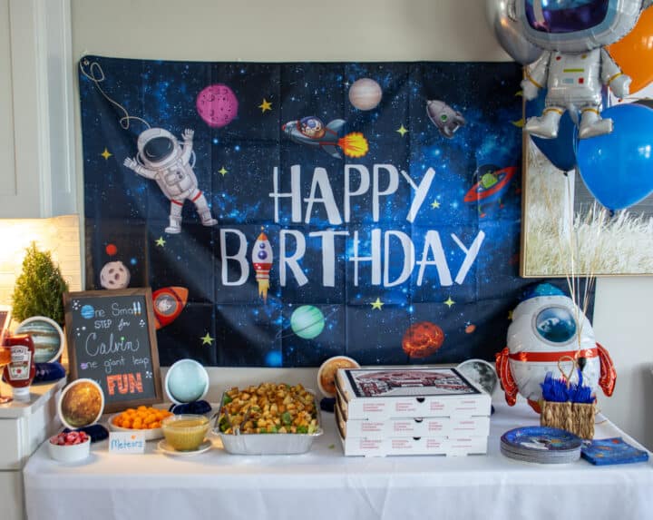 Space Galaxy Themed Birthday Party - Aleka's Get-Together