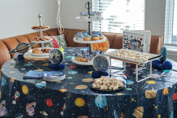 Space Galaxy Themed Birthday Party - Aleka's Get-Together
