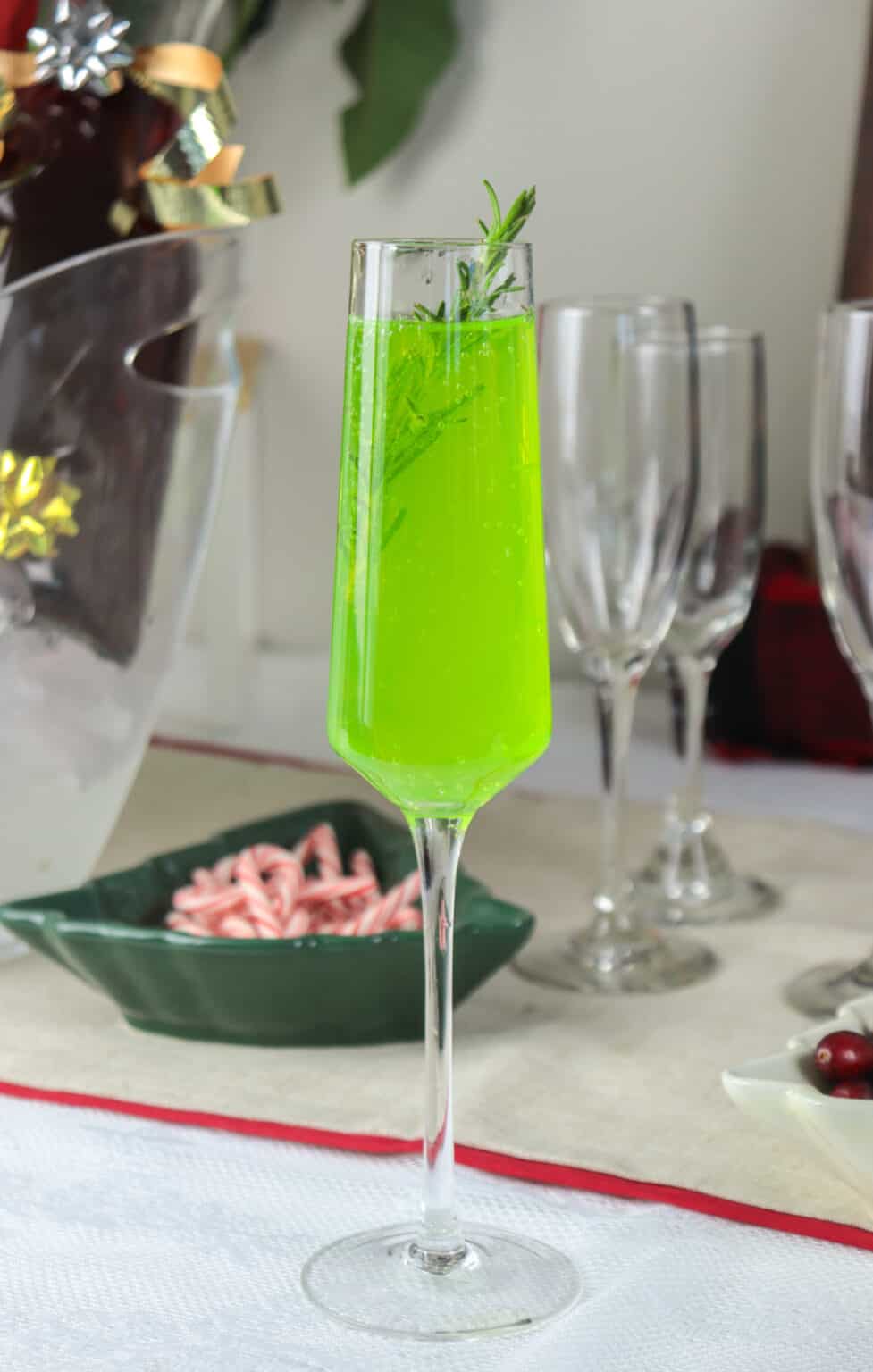 Green Grinch Mimosa - Aleka's Get-Together