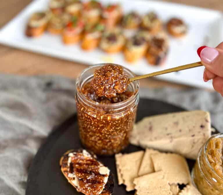 Homemade Fig Jam With Dried Figs - Aleka's Get-Together