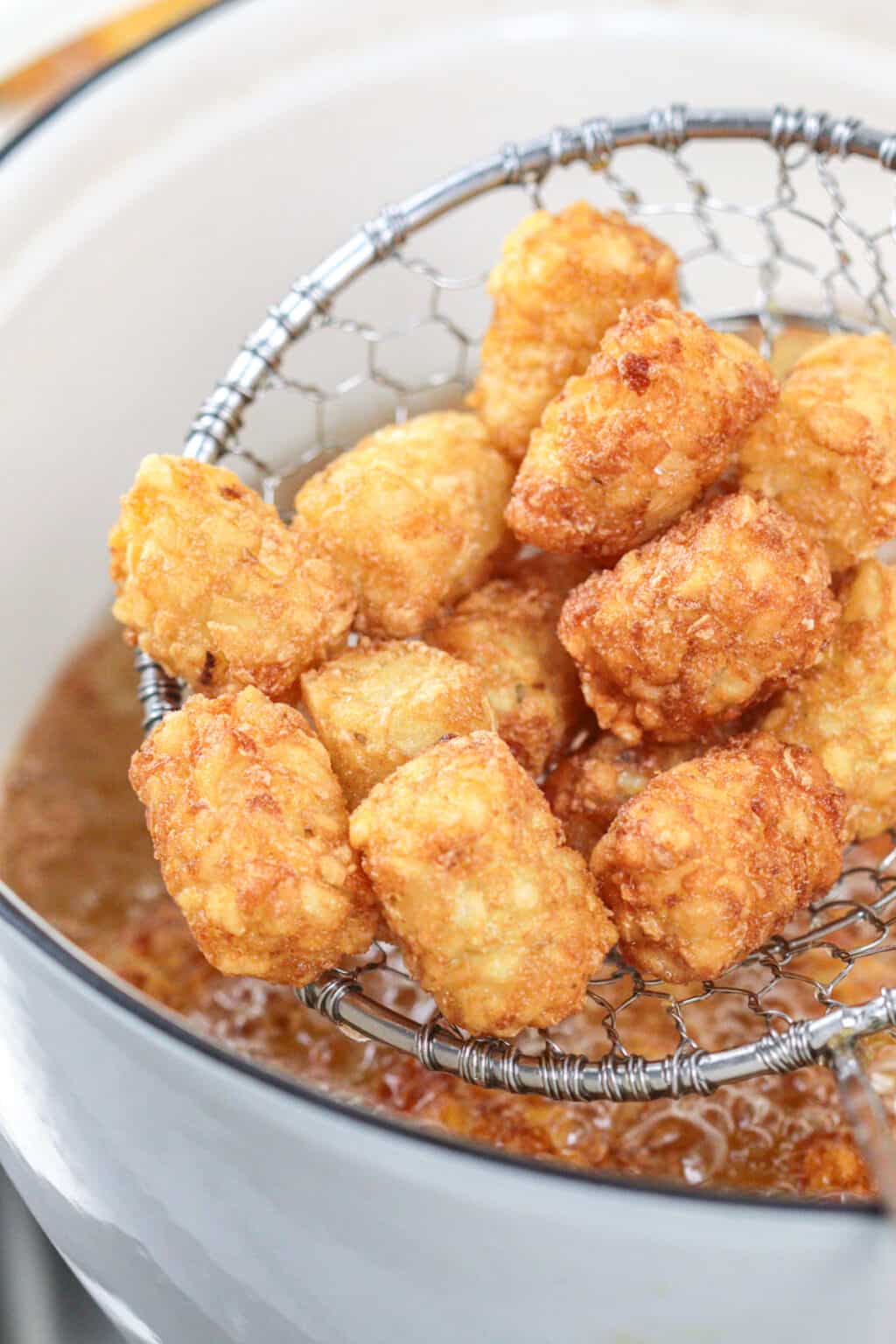 Crispy Cheesy Loaded Tater Tots aka Tachos - Aleka's Get-Together