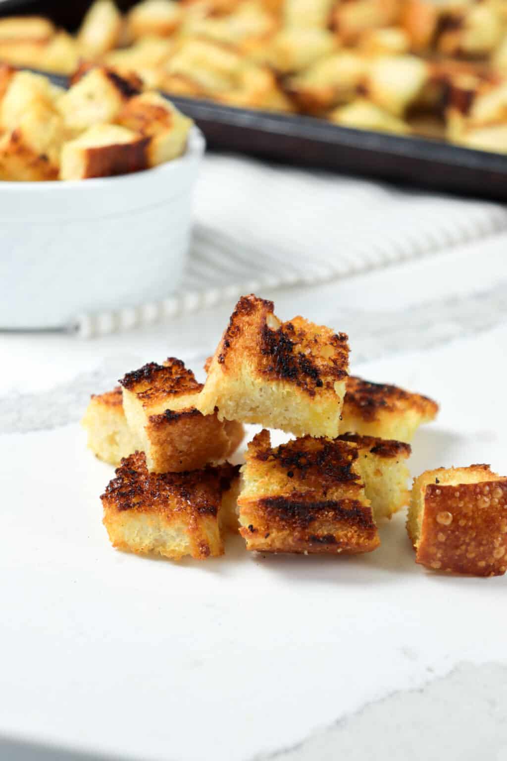 Homemade Sourdough Croutons - Aleka's Get-Together