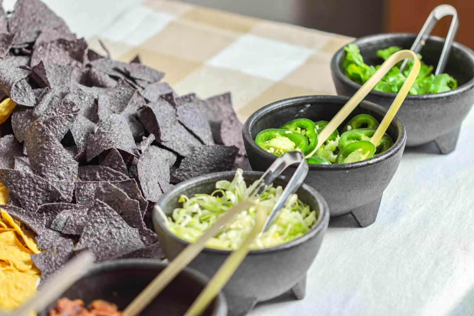 Nacho Bar Ideas - Aleka's Get-Together