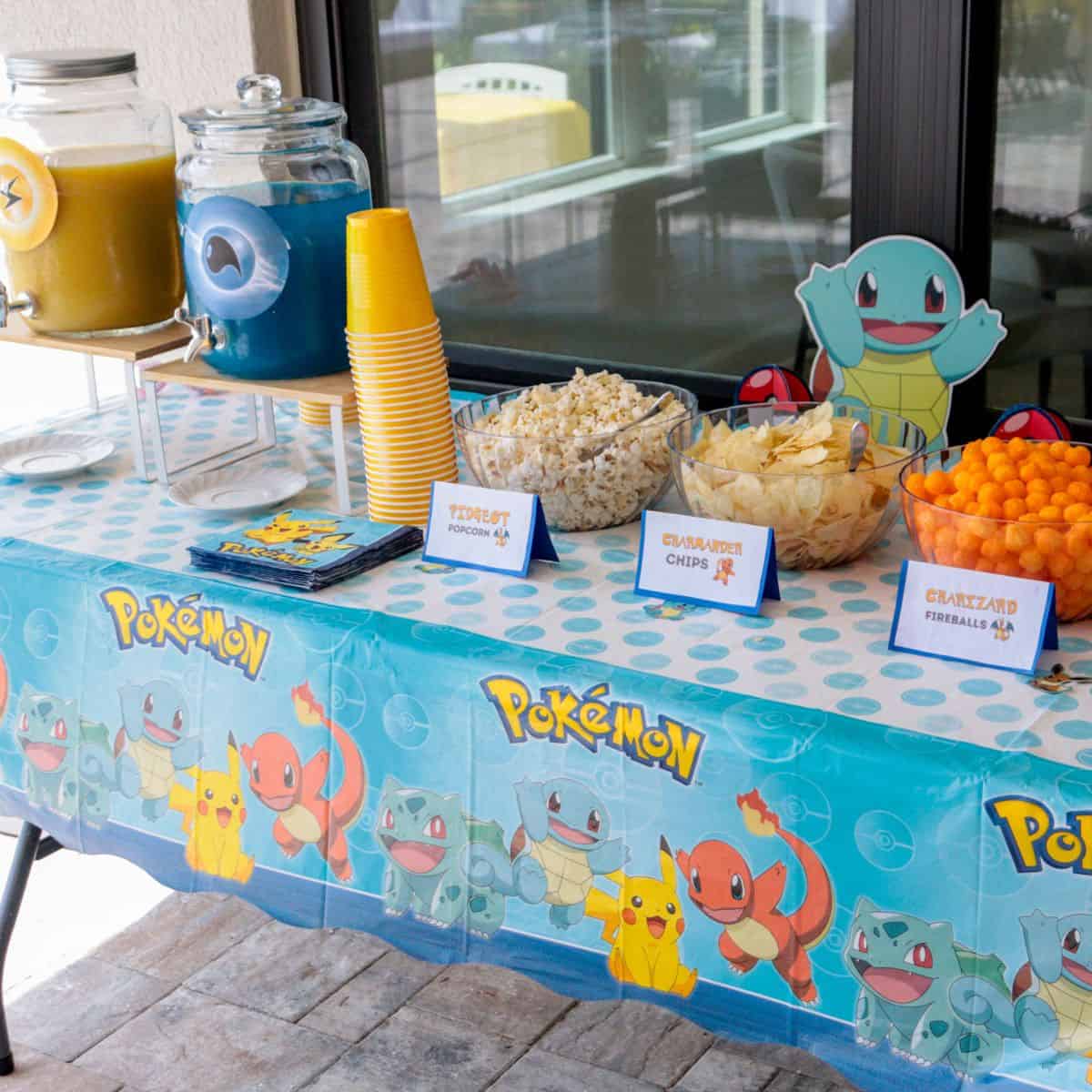 Pokémon Birthday Party Ideas - Aleka's Get-Together