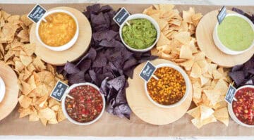 Chips and Salsa Bar - Aleka's Get-Together