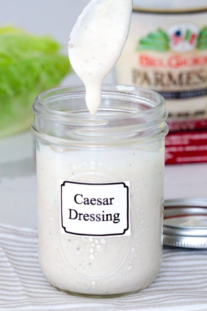 Creamy Caesar Dressing - Aleka's Get-Together