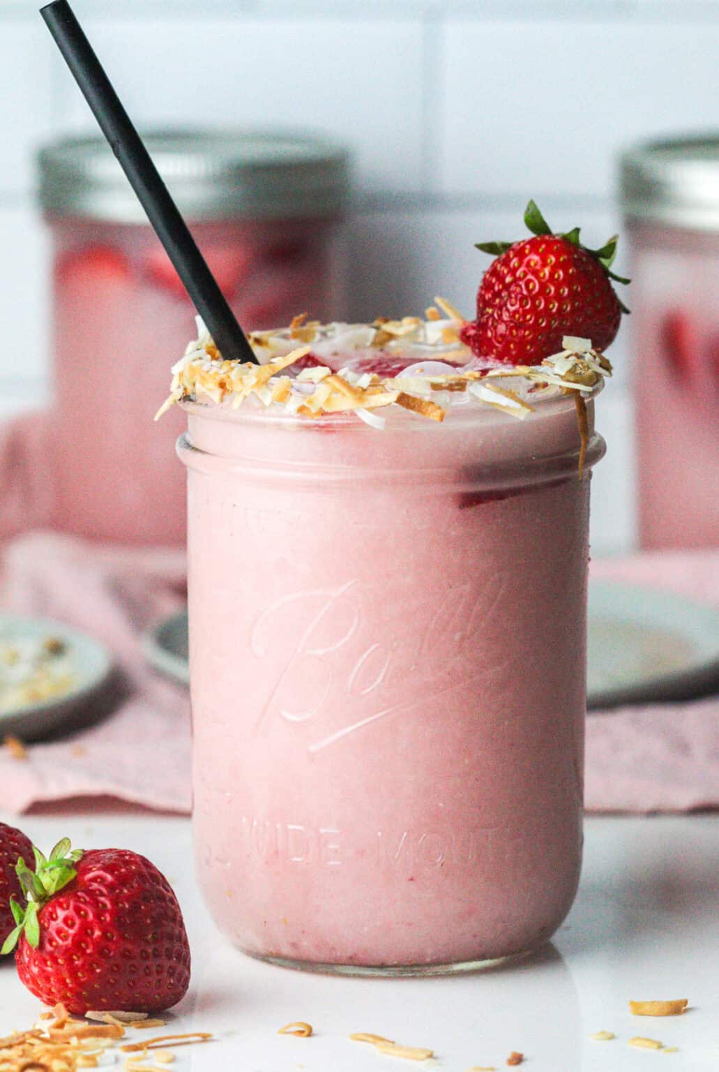 Strawberry Coconut Refresher - Aleka's Get-Together