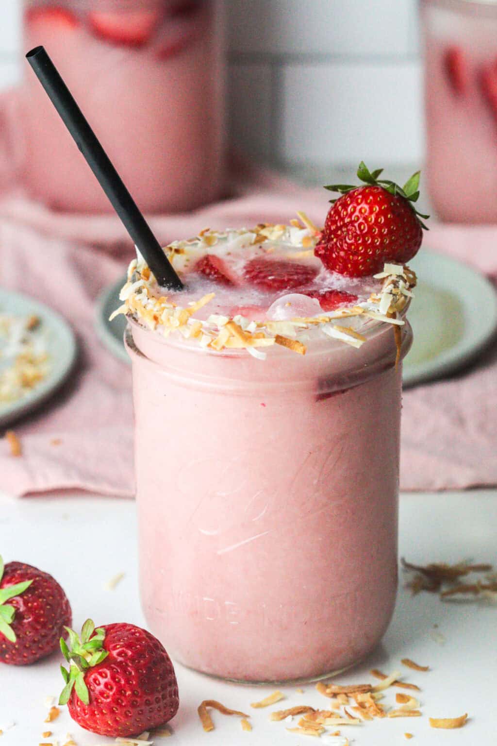 Strawberry Coconut Refresher - Aleka's Get-Together