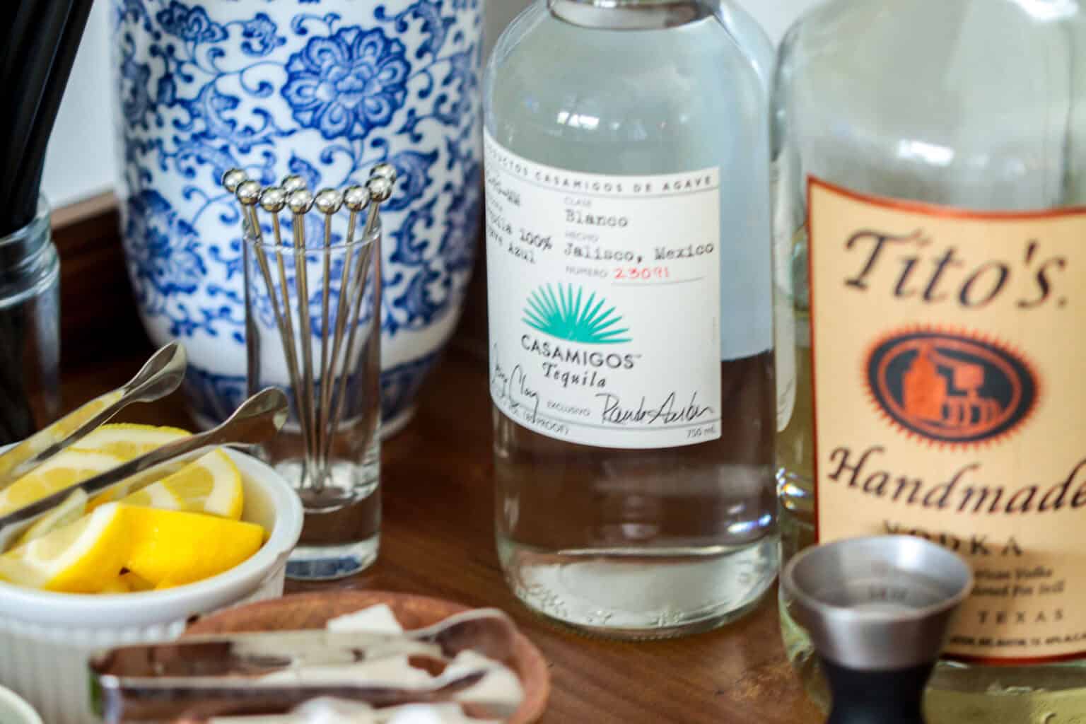 Summer Bar Cart Set-Up - Aleka's Get-Together