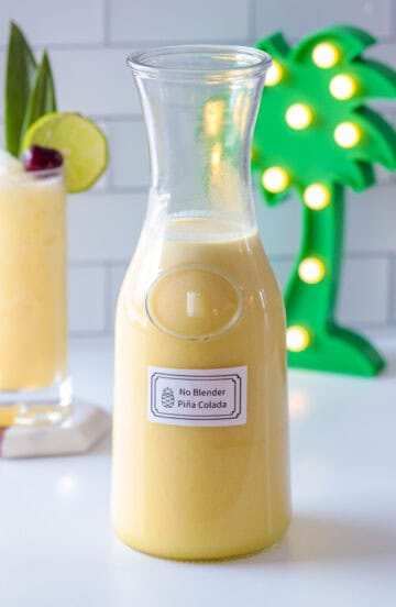 Piña Colada On The Rocks (With Pitcher Option!) - Aleka's Get-Together