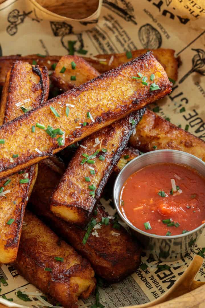 Crispy Polenta Fries - Aleka's Get-Together