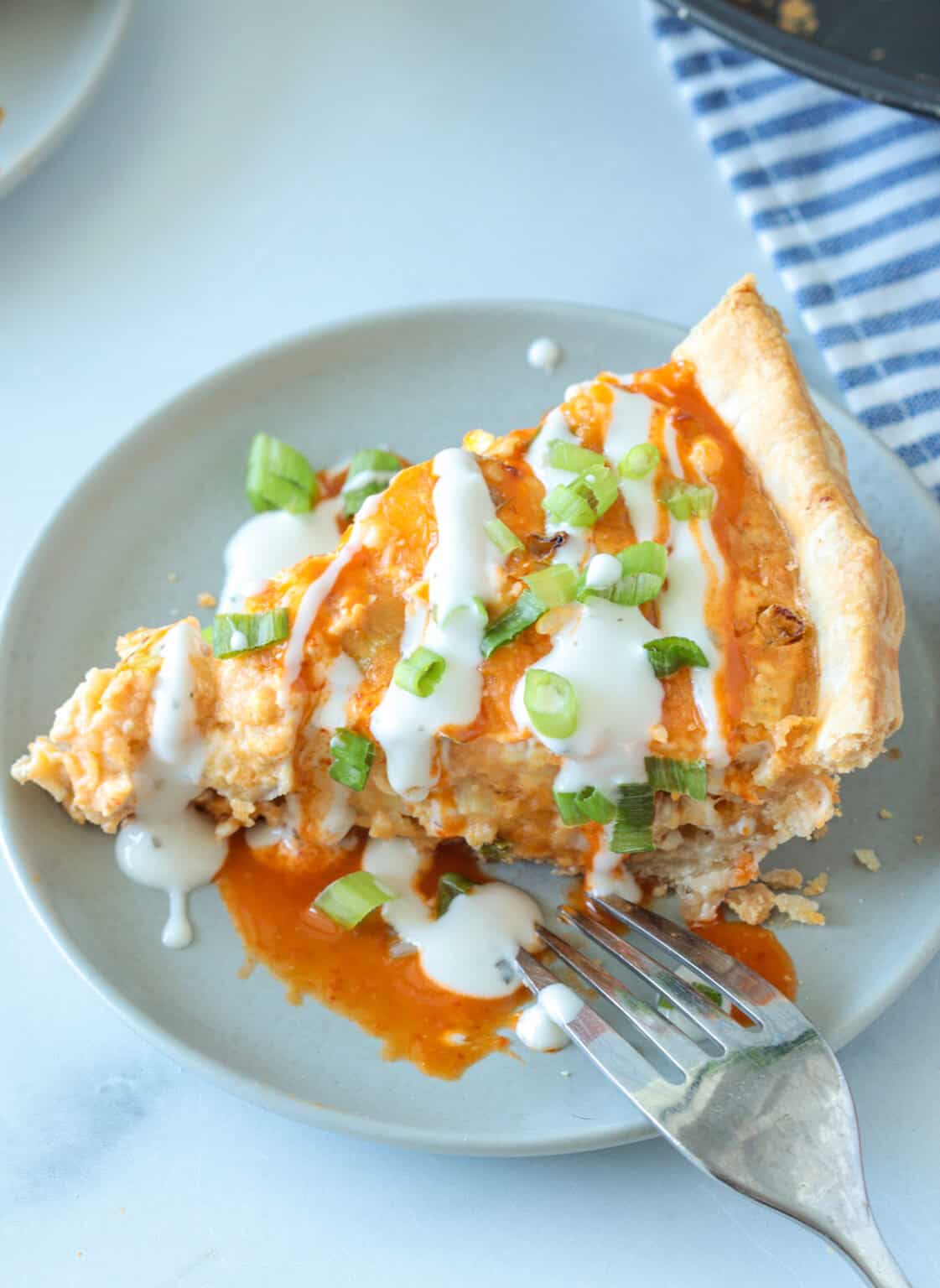 Buffalo Chicken Pie - Aleka's Get-Together