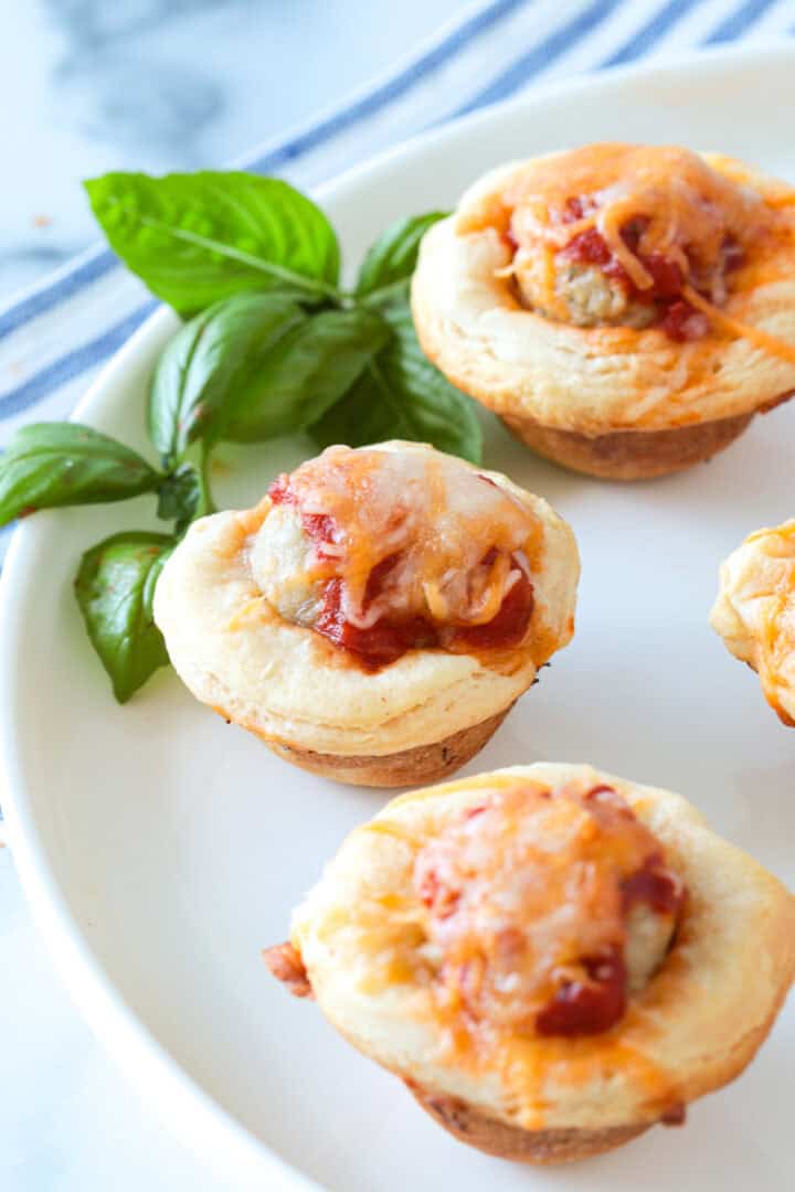 Meatball Biscuit Cups (4 Ingredients!) - Aleka's Get-Together