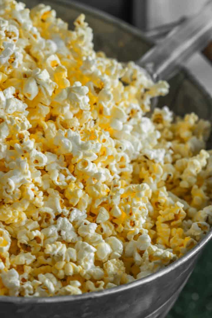 Football Themed Popcorn Bar - Aleka's Get-Together