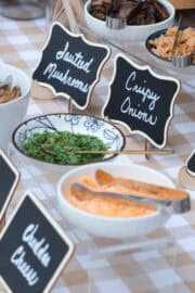 Ultimate Loaded Mashed Potato Bar - Aleka's Get-Together