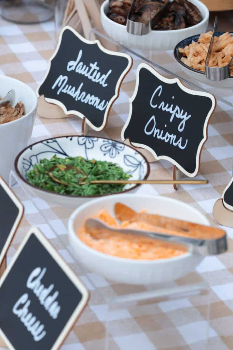 Ultimate Loaded Mashed Potato Bar - Aleka's Get-Together