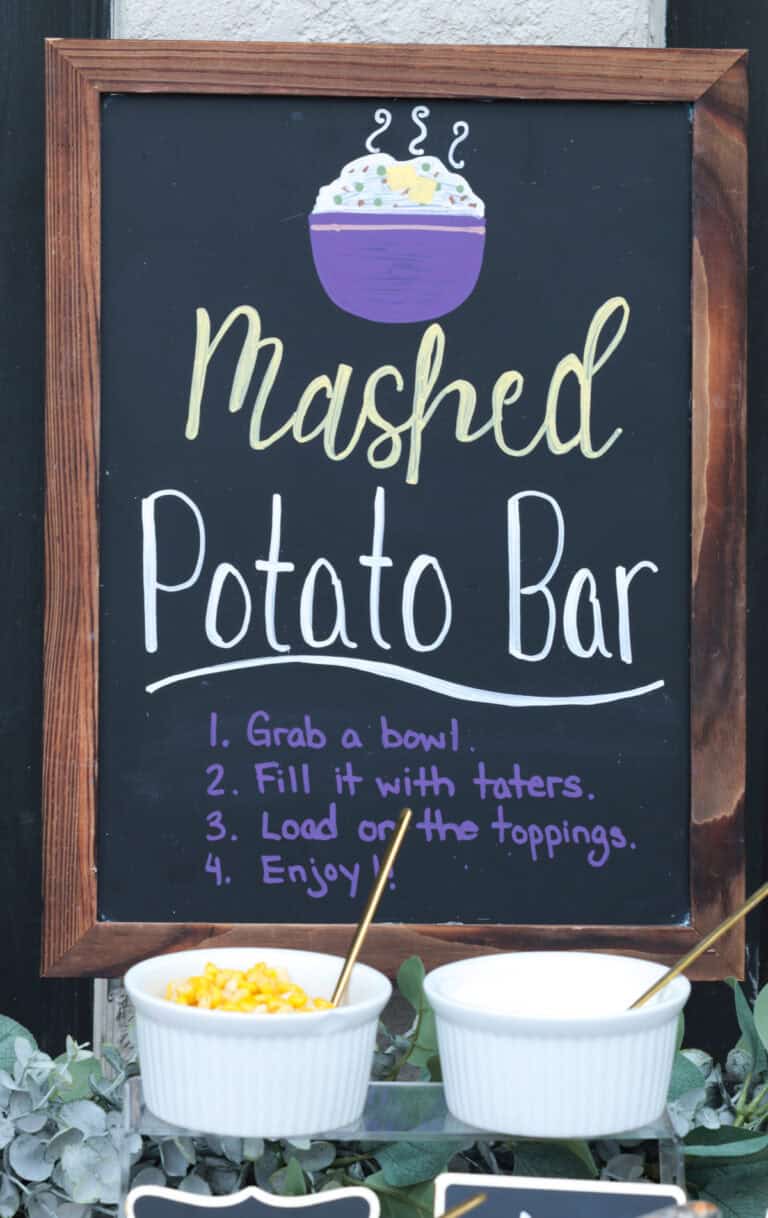 Ultimate Loaded Mashed Potato Bar - Aleka's Get-Together