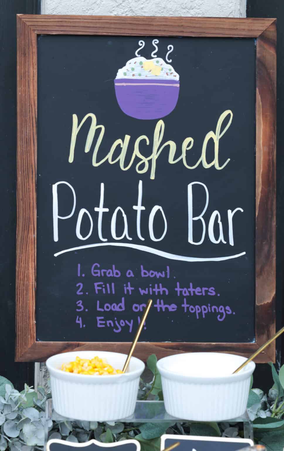 Ultimate Loaded Mashed Potato Bar - Aleka's Get-Together
